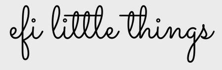 EFI Little Things Heirloom and interior toys